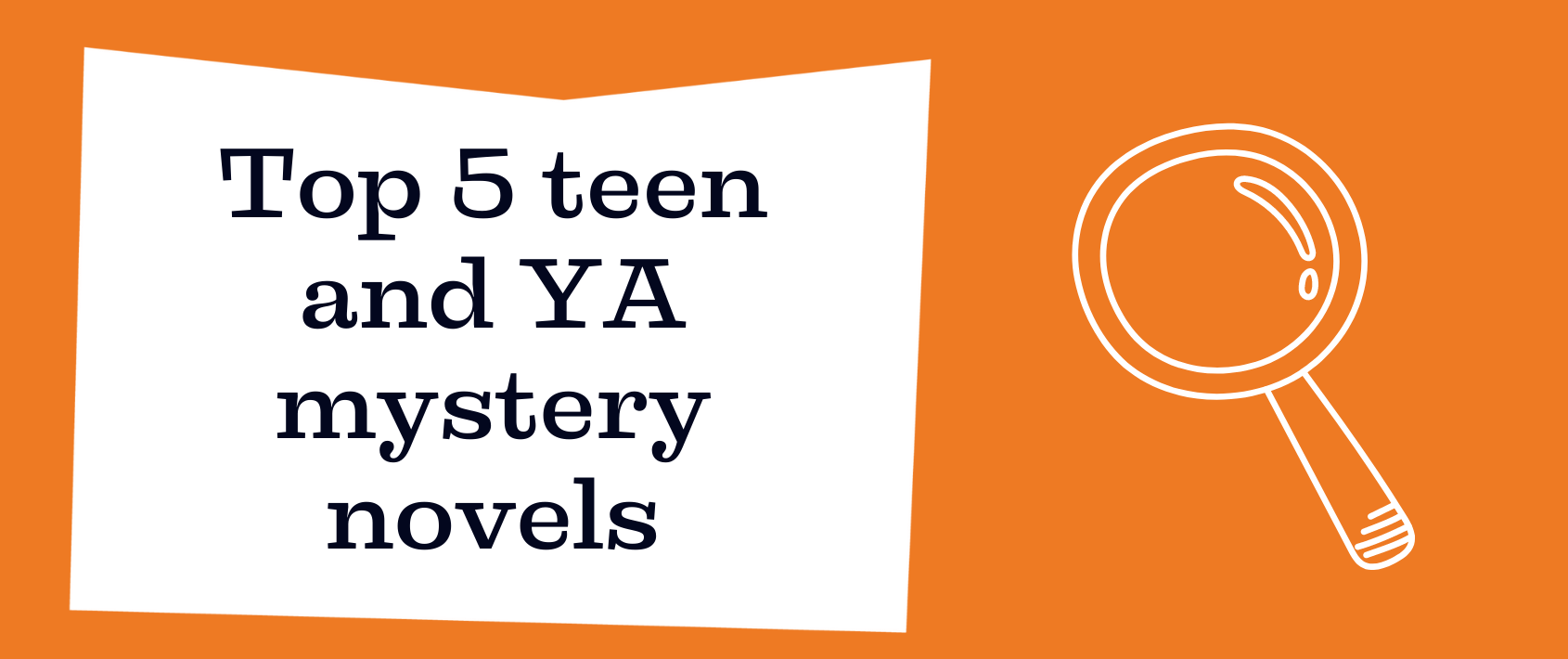 Top 5 teen and YA mystery novels – Max Minerva's Marvellous Books